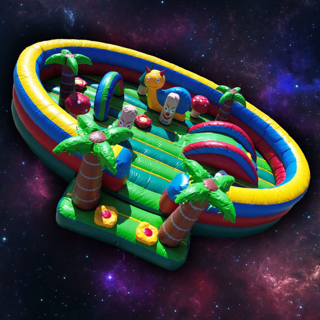 Toddler Tropical Playground - Orbit's Bouncy Castles